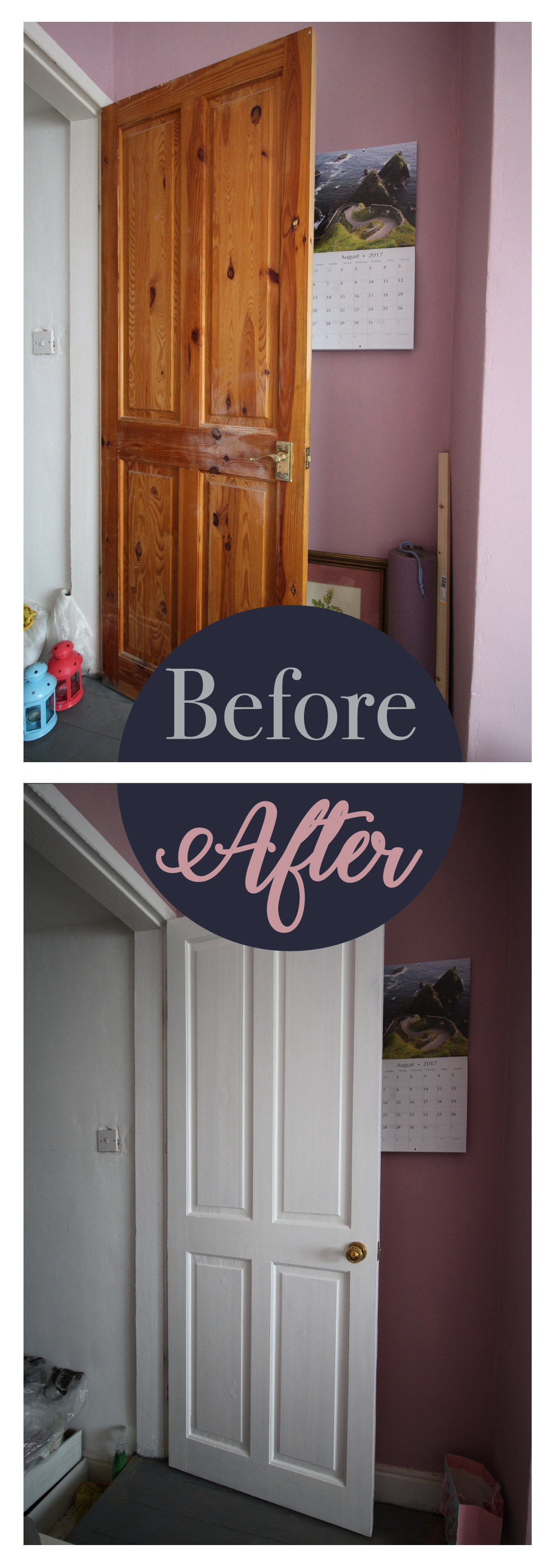 How to paint a panelled door like a pro • Turning a House into a Home